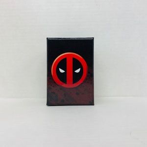 Marvel | Accessories | Mens Deadpool Canvas Strap Gray Watch | Poshmark